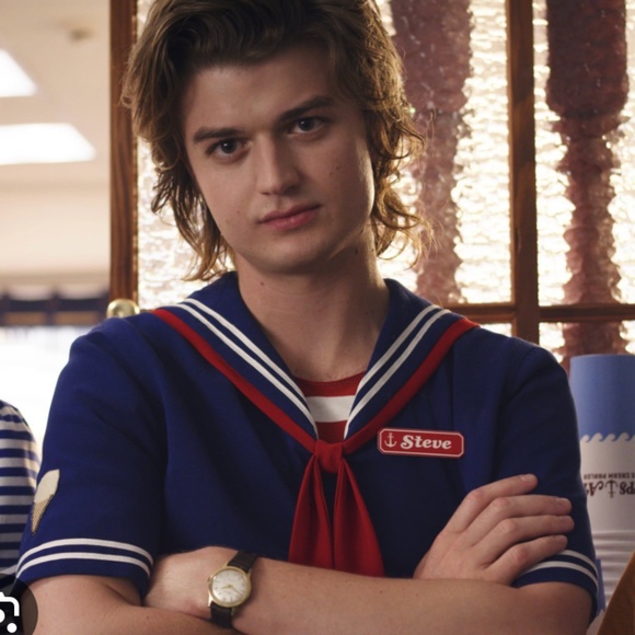 Netflix | Costumes | Stranger Things Steves Uniform Top | Poshmark